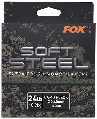 Vlasec Fox Soft Steel Fleck Camo Mono 1000m 0,40mm/10,90kg | Tropic Fishing