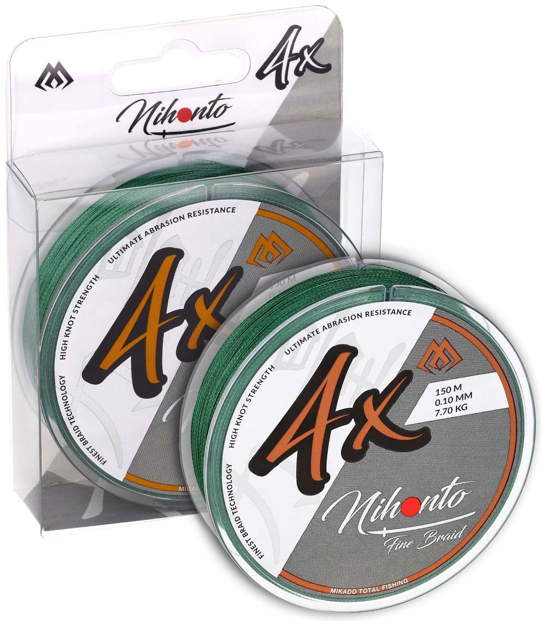 Pletena Šnjura Mikado Nihonto Fine Braid Zelena 150m 0,16mm/12,5kg | Tropic Fishing HR