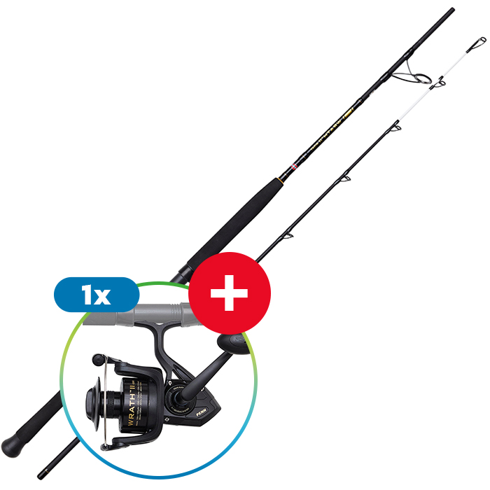 Štap s Rolom Penn Wrath II Boat 2,13 m | Tropic Fishing HR